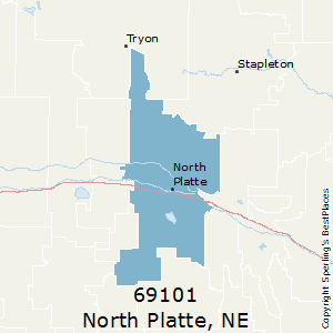 North Platte (zip 69101), NE